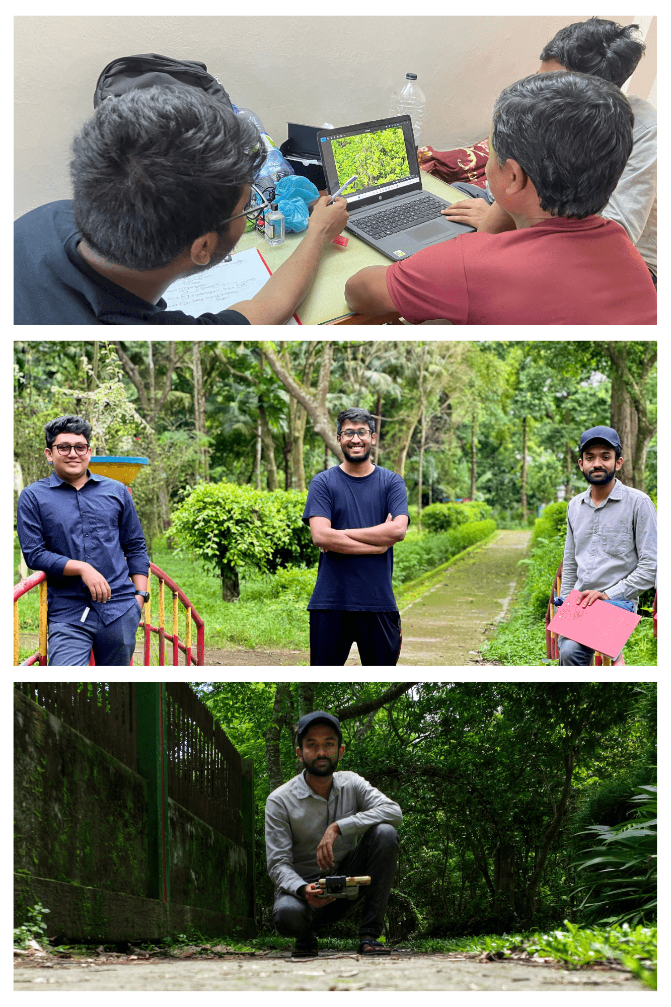 🚁 Field Visit to BAU with IUB Research Team – UAV Data Collection | JH Rony